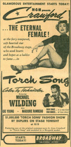 torch song eternal female ad from greenbriar picture show • She Blogged ...